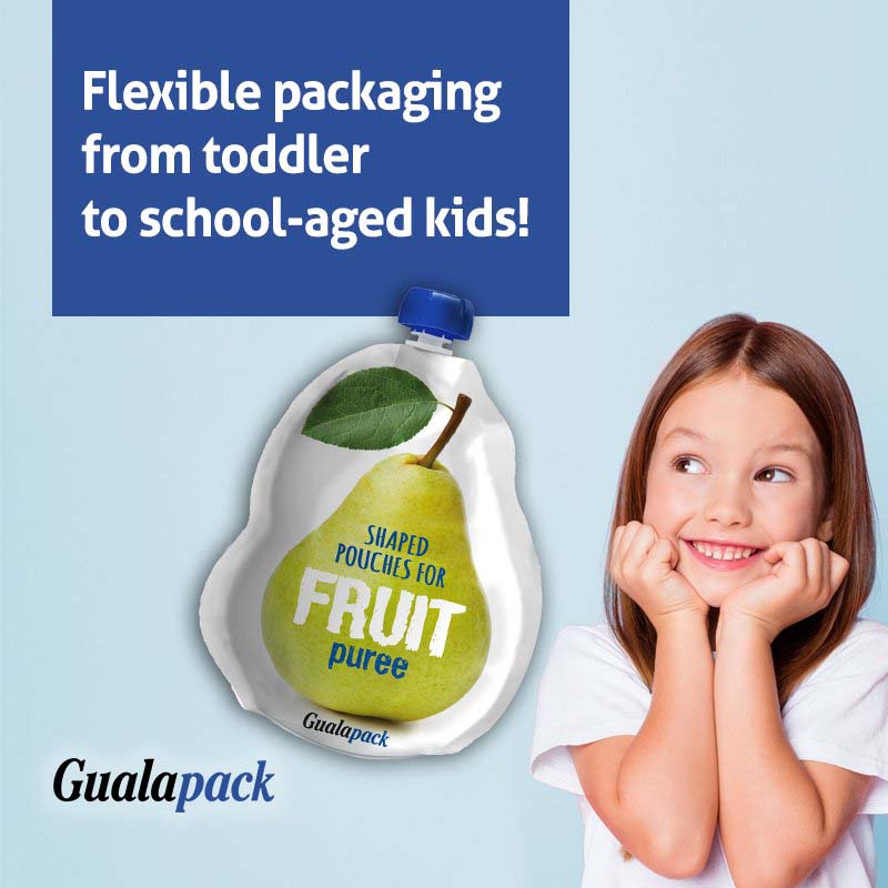 Flexible packaging is great from toddler to school-aged kids! | Gualapack