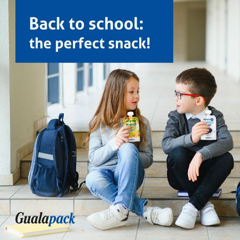 Spouted pouches: the perfect packaging for school snacks. | Gualapack