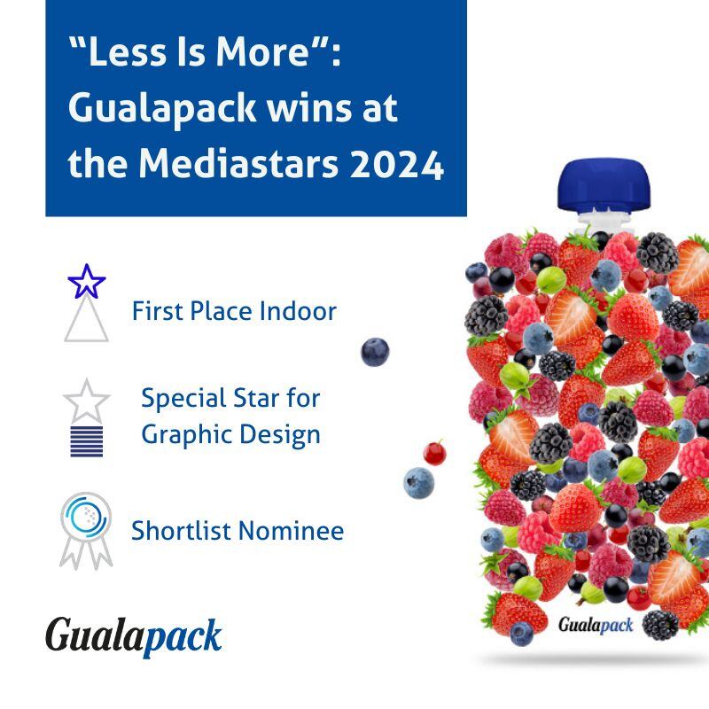 Gualapack wins at Mediastars 2024 Awards with "Less is More" campaign ...