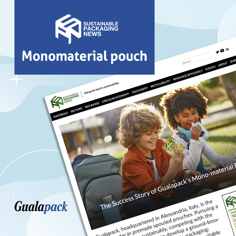 Sustainable Packaging News - Monomaterial Pouch | Gualapack